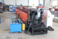 China 4kw Metal Galvanized Downspout Roll Forming Machine  8-12m/Min for sale