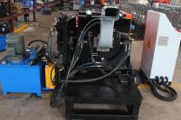 China 3phases Rain Water Downspout Roll Forming Machine Suitable Materials Thickness 0.4-0.8mm for sale