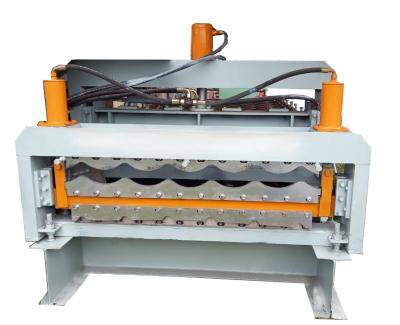China Space Saving Double Layer Roll Forming Machine Rib Type Fatigue Resistant for sale