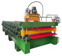 China Ibr And Corrugated Double Layer Roll Forming Machine Fully Automated Plc Control for sale