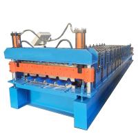China Roof Sheet Form 1250mm Double Layer Roll Forming Machine 380Volt Long Service Life for sale