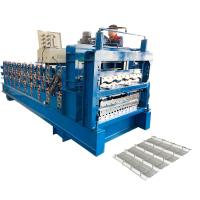 China 7Kw Three Layers Roof Tile Roll Forming Machine Ibr Corrugated Tile making machine for sale