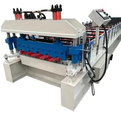 China Portable 1000mm PBR  roll former Ibr 686 High Speed Roof Tile Making  Machine for sale