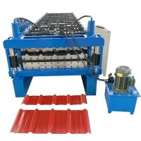 China 6.5T Double Layer Roll Forming Machine 1000-1200mm Width Any Length Cutting for sale