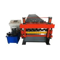China Color Steel Double Layer Roof Roll Forming Machine For Metal Sheet Making for sale