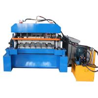 China Metal Steel Sheet Decking Floor Production Roll Forming Line Machine PLC for sale
