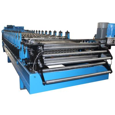 China efficient Double Layer Roofing Tile Machine With 1000-1200mm Forming Width Performance for sale
