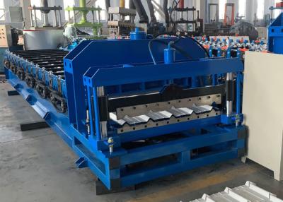 China 45# Steel Metal Roll Forming Machine Hydraulic Cutting Zinc Roofing Sheet Making for sale