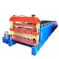 China 70mm Shaft Diameter Roof Tile Roll Forming Machine 380v50hz 3 Phase Voltage for sale