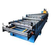 China 1000mm Galvalume Roof Sheet Roll Forming Machine Versatile 5t Weight 1 Year Warranty for sale