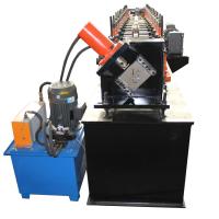 China Plc Control Channel Roll Forming Machine Hydraulic Cutting for sale