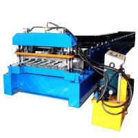 China Metal Steel Sheet Floor Deck Roll Forming Machine Cold 20m/Min 380v50hz for sale