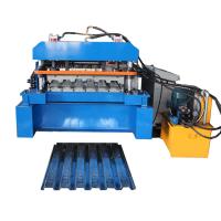 China Cold Forming PLC Floor Decking Machine / Equipment 15m/Min for sale