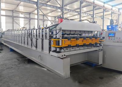China CE 380v Roof Roll Forming Machine Hydraulic Cold Highly Automated for sale