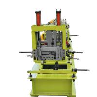 China Adjustable 45# Steel Cz Purlin Roll Forming Machine Hydraulic Cutting Mode for sale