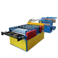 China Automatic Cuting To Length And Slitting Line With Razor Blade Slitting Method for sale