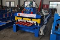 China Hydraulic Cutting 400mm Double Layer Roll Forming Machine High Speed for sale