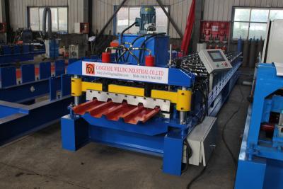 China Hydraulic Cutting 400mm Double Layer Roll Forming Machine High Speed for sale