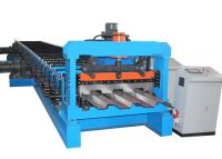 China Advanced 380v50hz Floor Deck Roll Forming Machine 3phase for sale