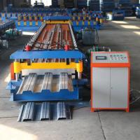 China 70mm Roller Diameter Floor Deck Forming Machine 380v 50hz 3 Phase Voltage for sale