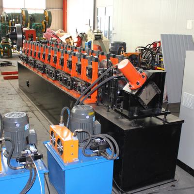 China 0.8mm Ppgi Cold Roll Forming Machine Metal Frame U Channel Purlin Making for sale