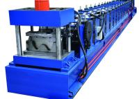 China GI Highway Guardrail Roll Forming Machine With Cutting Blade Material Cr12Mov And Roller Diameter 80mm for sale
