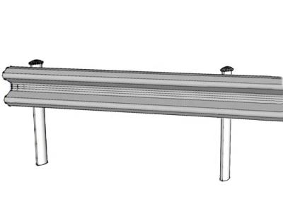 China GI Materials Highway Guardrail Roll Forming Machine With 380V 50Hz Power Supply And 350Mpa Yield Strength for sale