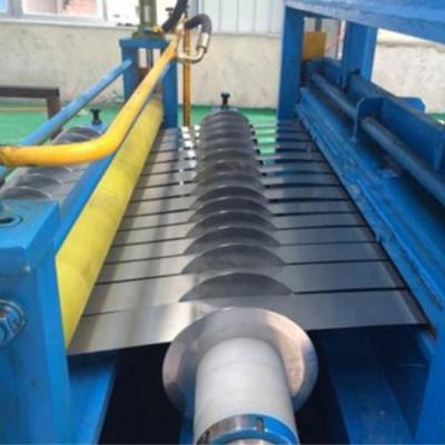 China steel coile 40m/min High Speed Slitting Line Machine With Hydraulic Uncoiler And Recoiler for sale