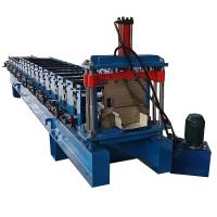China Automated Hydraulic Cutting Downpipe Forming Machine with PLC Control for sale