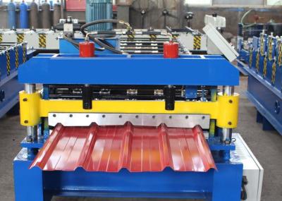 China High Speed Glazed Tile making Roll Forming Machine With 60mm Shaft Diameter for sale