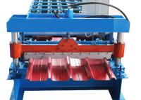 China 2T Capacity Chain Drive Roof Tile Roll Forming Machine with 1250mm and 380V Power for sale