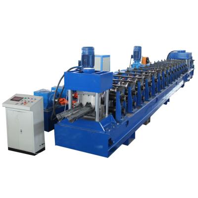 China New Style GI Highway Guardrail Roll Forming Machine With Hydraulic Decoiler for sale