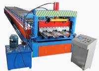 China 75mm Roller Diameter Floor Deck Machine with 8-15m/min Variable Speed for sale