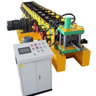 China Fully Automatic C Purlin Steel Frame and C U Lip Cold Channel Roll Forming Machine for sale