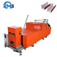 China Portable Seamless Water Gutter Roll Forming Machine For Galvanized Steel Sheet for sale