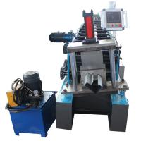 China PLC Controlled Roof Gutter Machine Rain Collecting Gutter Making Machine For Customizable for sale