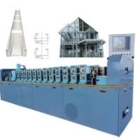 China 0.8-1.6mm Multiple Sizes C89 C140 C200 Light Steel Framing Machine Light Gauge Roll Forming Machine For Prefab House for sale