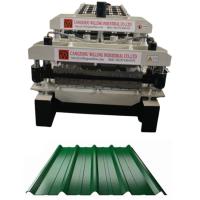 China 1250mm Width Double Layer Ibr Roof Tile Roll Forming Machine For Construction Business for sale