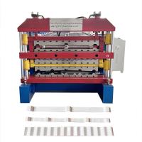 China Automatic PPGI GI PPGL GL IBR Panel Double Layer Metal Roofing Roll Forming Machine TR4 TR5 Corrugated Roof Sheet Steel Tile for sale