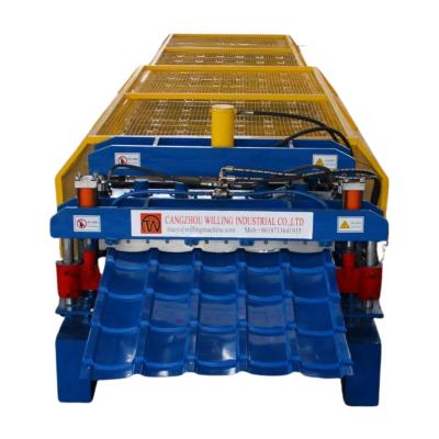 China Ibr Corrugated Glazed Type Metal Roof Making Machine With High Speed for sale