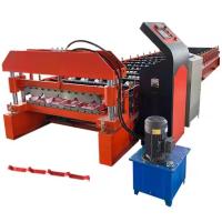 China High Precision  Trapezoidal Roof Roll Forming Machine In Ibr Sheet Rolling Sheet for sale