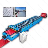 China High-Accurate Fully Automatic Double Layer Steel Corrugated Roof Ibr Roofing Sheets Roll Forming Machine EN Bending Welding for sale