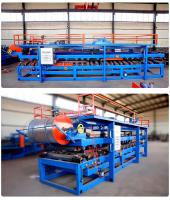 China Fireproof Rock Wool Sandwich Panel Roll  Sound Insulation High Speed EPS Rockwool Sandwich Roof Tile Panel Production Line for sale