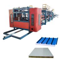China Factory Lifetime Service! Polystyrene Foam Sheet Making Machine/Cold Room Sandwich EPS Panel Production Line Roll Forming Machine Price for sale