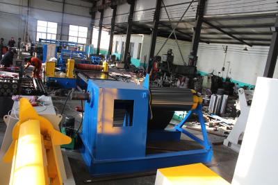 China High Speed Steel Coil Slitter Slitting Producttion Line Machine With Hydraulic Uncoiler And Recoiler for sale