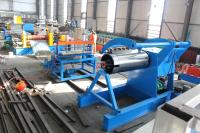 China 1200mm Width 3-6mm Steel Coil High Speed Slitting Production Line Machine With Hydraulic Uncoiler And Recoiler for sale