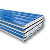 China High Speed EPS Rockwool Sandwich Roof Tile Panel Production Line For Construction for sale