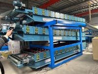 China Fireproof Rock Wool Sandwich Panel Roll  Sound Insulation High Speed EPS Rockwool Sandwich Roof Tile Panel Production Line for sale