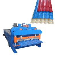 China High Accuracy Double Layer Steel Roof Sheet Roll Forming Machine IBR Corrugated Glazed for sale