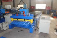 China 380v 50hz 2025 new design Customization Galvalume Roof Panel Roll Forming Machine Plc for sale